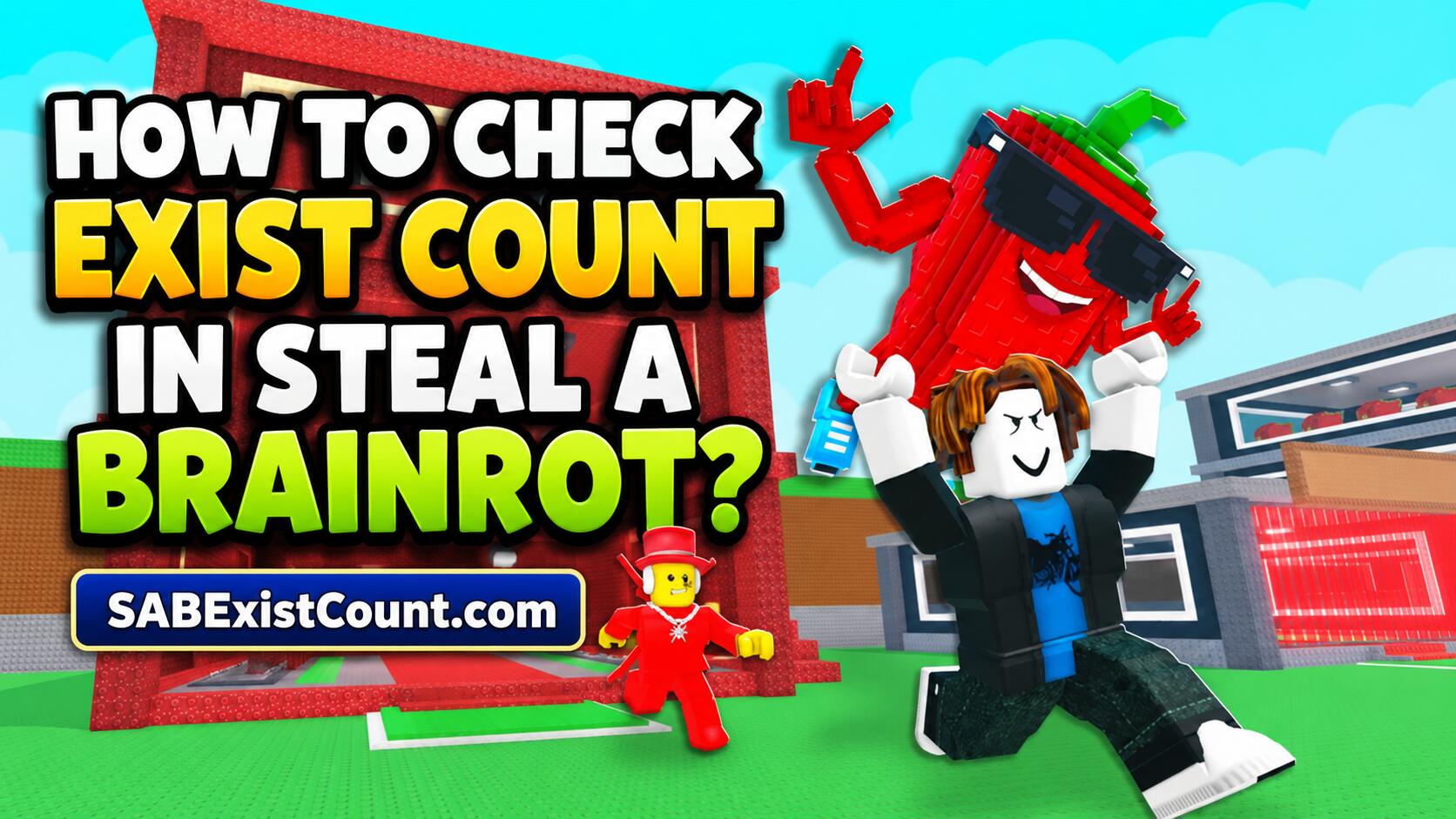 How to Check Exist Count in Steal a Brainrot | SABExistCount ...